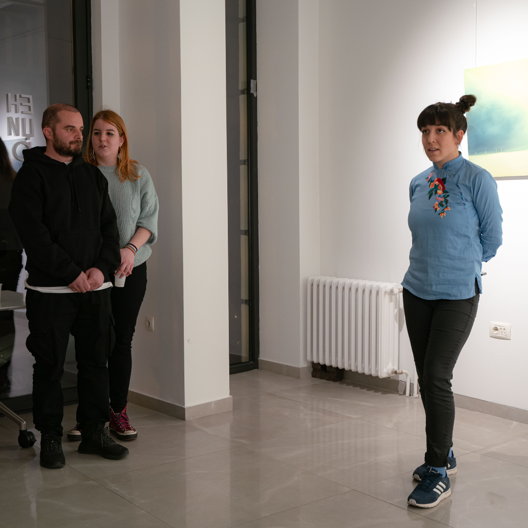 Opening of Fidan Bejtullahu's exhibition - We are connecting and ...