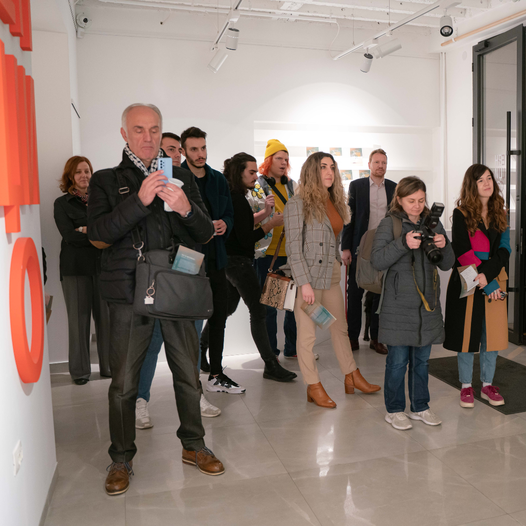 Opening of Fidan Bejtullahu's exhibition - We are connecting and ...